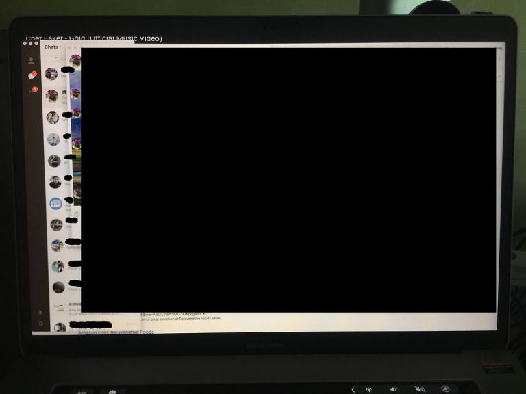 Macbook Pro Screen Discoloration/Spots (15" 2017 Touch Bar)